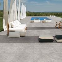 China Modern/Classic Style Non-Slip Grey Matte Floor Tile Ideal for Exterior Stairs Designs for sale