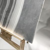 China Interior Spaces 600x1200 Modern Gray Marble Look Polished Glazed Porcelain Wall Tile for sale