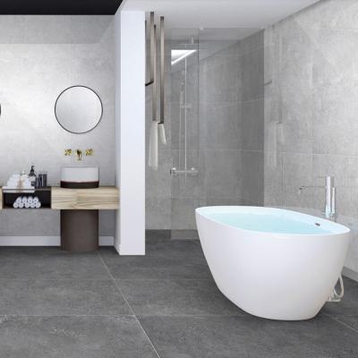 China Matte Outdoor Porcelain Homogeneous Tiles 60x60 for Non Slip Washroom and Parking Floor for sale