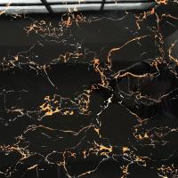 China 600x600mm Glazed Porcelain Tiles in Super Black for VWIN Foshan Ceramic Flooring for sale