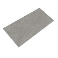 China Non Slip Sand Texture Porcelain Floor Tiles in Gray Vitrified Tiles for House Exterior for sale