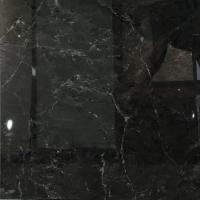 China Modern Design 600x600mm Black Polished Porcelain Floor Tiles for Elegant Interiors for sale