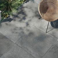 China Foshan Outdoor Matte Gray and White Porcelain Floor Tiles 600x600mm Cement Ceramic Tile for sale