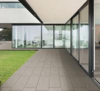 China Rough Glazed Matte Finish 20mm Outdoor Tiles for Driveway in Modern Grey Lava Stone for sale