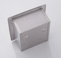 China Wall Mounted Bathroom Paper Holder Metal Construction Black/Gunmetal/Polished/Brushed for sale