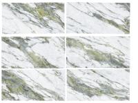 China Modern Glazed Super White Marble 600x1200 Porcelain Interior Tile for Living Room for sale