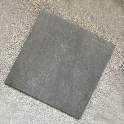 China Interior Heavy Traffic Vitrified Porcelain Floor Tiles in Dark Grey Color 600 x 600mm for sale