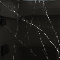 China Interior Tiles 600 Black Shower Floor Ceramic 300x600 Marble Bathroom Porcelain Tile 12x24 for sale