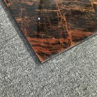 China 600x600mm Floor Specification Glossy Black and Red Porcelain Floor Tile for Modern Floor for sale