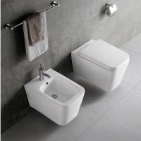 China Remote Control Villa Wall Hung Toilet with Rimless Flushing and Wall Mounted Design for sale