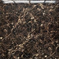 China Black Gold Marble Floor Tile for Gold and Black Bathroom Porcelain 30x30 ACCENTS Skirting for sale