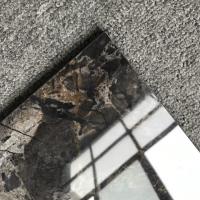 China Marble Ceramic Kitchen Tiles in Black and White 60 x 60 Vitrified Tile with Design for sale