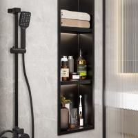 China Polished Stainless Steel Recessed Shower Niches Shelves Systems with Matte Finish for sale