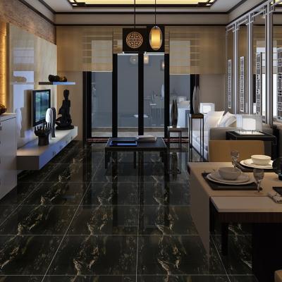 China Glazed Black Highlighter Tiles for Kitchen and Bathroom Walls 300x300 Porcelain Z Black for sale