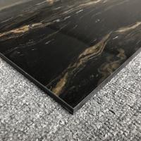China Glazed Black Highlighter Tiles for Kitchen and Bathroom Walls 300x300 Porcelain Z Black for sale