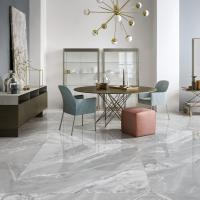 China Interior Wall Occasion Polished Porcelain Grey Marble Floor Tiles 60x120 Modern Style for sale