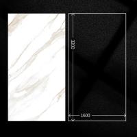 China Revamp Your Hotel Villa Lobby with Calacatta White Gold Foshan Sintered Stone Panels for sale