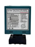 China 15-2000 μH 100-240 VAC Single Channel Loop Detector For Boom Barrier Safety Accurate Detection for sale