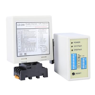 China Dual Loop Vehicle Detector With Enhanced Security Anti-Crosstalk Interference Relay Output Fault Relay Gross Weight 300 G for sale
