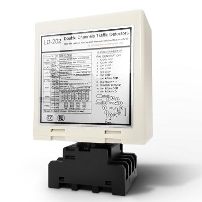 China Dual Loop Detector 3- CE/FCC Certified Plug-and-Play Installation Sensitivity 16 Way Selectable Humidity 95% Non-condensing for sale