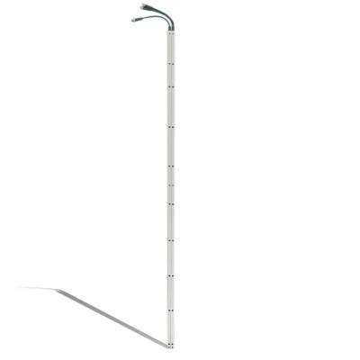 China Steel Mill Overhead Door Safety Curtain Sunlight-Immune Detection Cross-Beam Redundancy System for sale