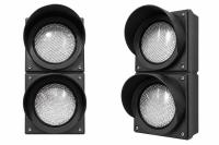 China JD112F-C 100mm Red Green LED Traffic Light for sale