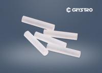 China Low Optical Loss TGG Crystal Rods Magneto Optical Material 10x15mm Diameter for sale