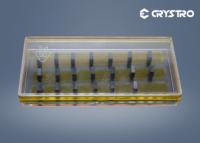 China Cr4+ YAG Q Switching Crystal 500MW cm2 Damage Threshold for Nd YAG Lasers for sale