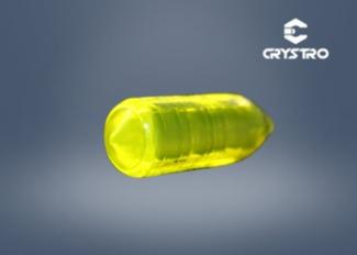 China Ce Doped LuAG Scintillating Crystal 6.73 g/cm3 Density 15000 Photons/MeV Light Yield for sale
