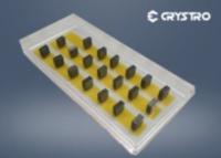 China Crystro Nd Y3Al5O12 NdYAG Single Crystal 3x3mm for Laser Marker for sale