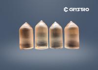 China 3 Inch Terbium Gallium Garnet TGG Magneto Optical Crystals 35 Rad T-1m-1 Verdet Constant for sale