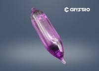 China Nd YAG Crystal Neodymium Doped Yttrium Aluminum Garnet 1064nm Laser Rod 40mm Diameter for sale