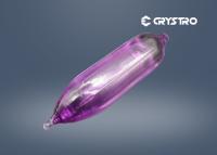 China Nd YAG Crystal Neodymium Doped Yttrium Aluminum Garnet 1064nm Laser Rod 40mm Diameter for sale