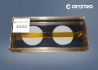 China Bismuth Substituted Iron Garnet Epitaxial Films SGGG Wafer Optical Substrate for sale