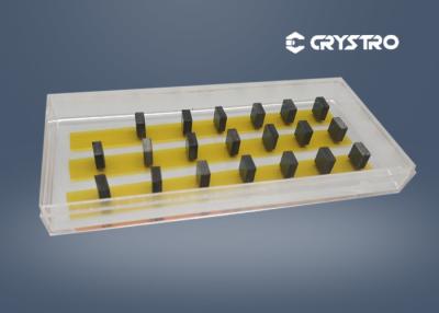 China Cr4+ YAG Passive Q Switch Crystal 500 MW cm2 High Damage Threshold for Nd Yb Lasers for sale