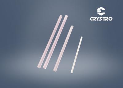 China Nd YAG Laser Rod 3-40mm Diameter 0.3-1.5atm% Doping High Power Solid State Laser Crystal for sale