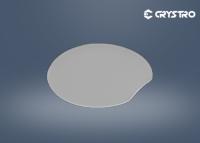 China GGG Crystal Substrate 4 Inch Diameter High Temperature Superconductor Substrate Material for sale
