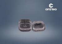 China Single Crystal CaF2 Calcium Fluoride Substrate 10x10x0.5mm Custom Sizes Available for sale