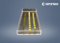 China Medical Scanning Systems 5*5*0.3mm LUAG(Ce) Scintillation Crystal Material for sale