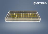 China Ce LuAG Scintillation Crystal 5x5x0.3mm High Density 6.73g/cm3 for Laser Lighting for sale