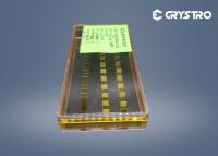 China Ce LuAG Scintillation Crystal 5x5x0.3mm High Density 6.73g/cm3 for Laser Lighting for sale