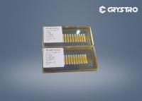 China Terbium Gallium Garnet TGG Rods 7.13g/cm3 Low Optical Loss 35 Rad T-1m-1 Verdet Constant for sale