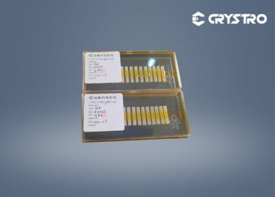 China Terbium Gallium Garnet TGG Rods 7.13g/cm3 Low Optical Loss 35 Rad T-1m-1 Verdet Constant for sale