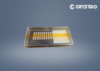 China Terbium Gallium Garnet TGG Rods 7.13g/cm3 Low Optical Loss 35 Rad T-1m-1 Verdet Constant for sale