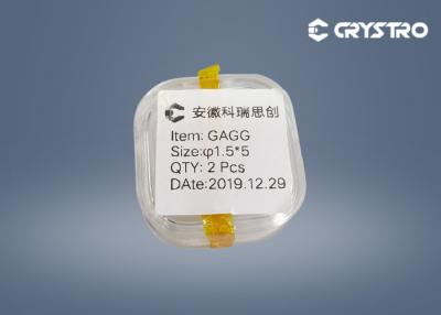 China Ce GAGG Scintillator Rods φ1.5x5mm High Density No Self Radiation for sale