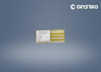 China AR Coating 700-900nm TGG Crystal Terbium Gallium Garnet Rods Faraday Material 100mm for sale