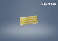 China AR Coating 700-900nm TGG Crystal Terbium Gallium Garnet Rods Faraday Material 100mm for sale