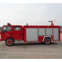 China ISUZU ELF 190hp Fire Service Vehicle Fire Department Rescue Truck 7000kg for sale