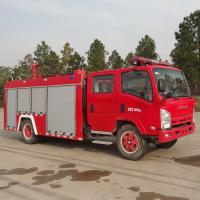 China ISUZU ELF 190hp Fire Service Vehicle Fire Department Rescue Truck 7000kg for sale