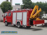 China 600P 130hp ISUZU Fire Fighting Emergency Rescue Truck Diesel Engine for sale
